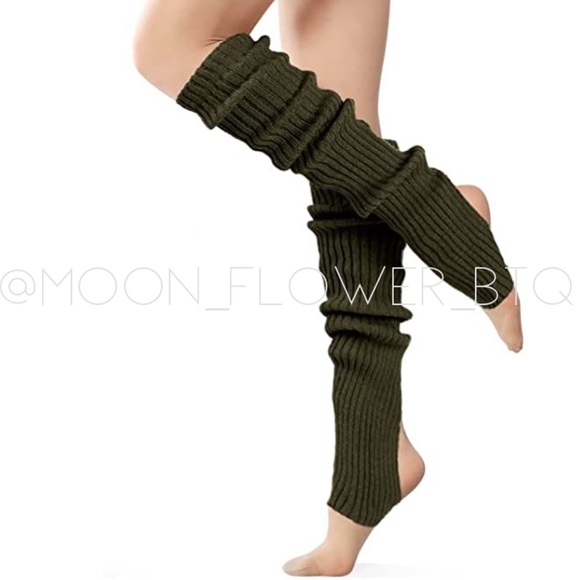 Moonflowerbtq | Accessories | Leg Warmers Toeless Yoga Dance Socks ...